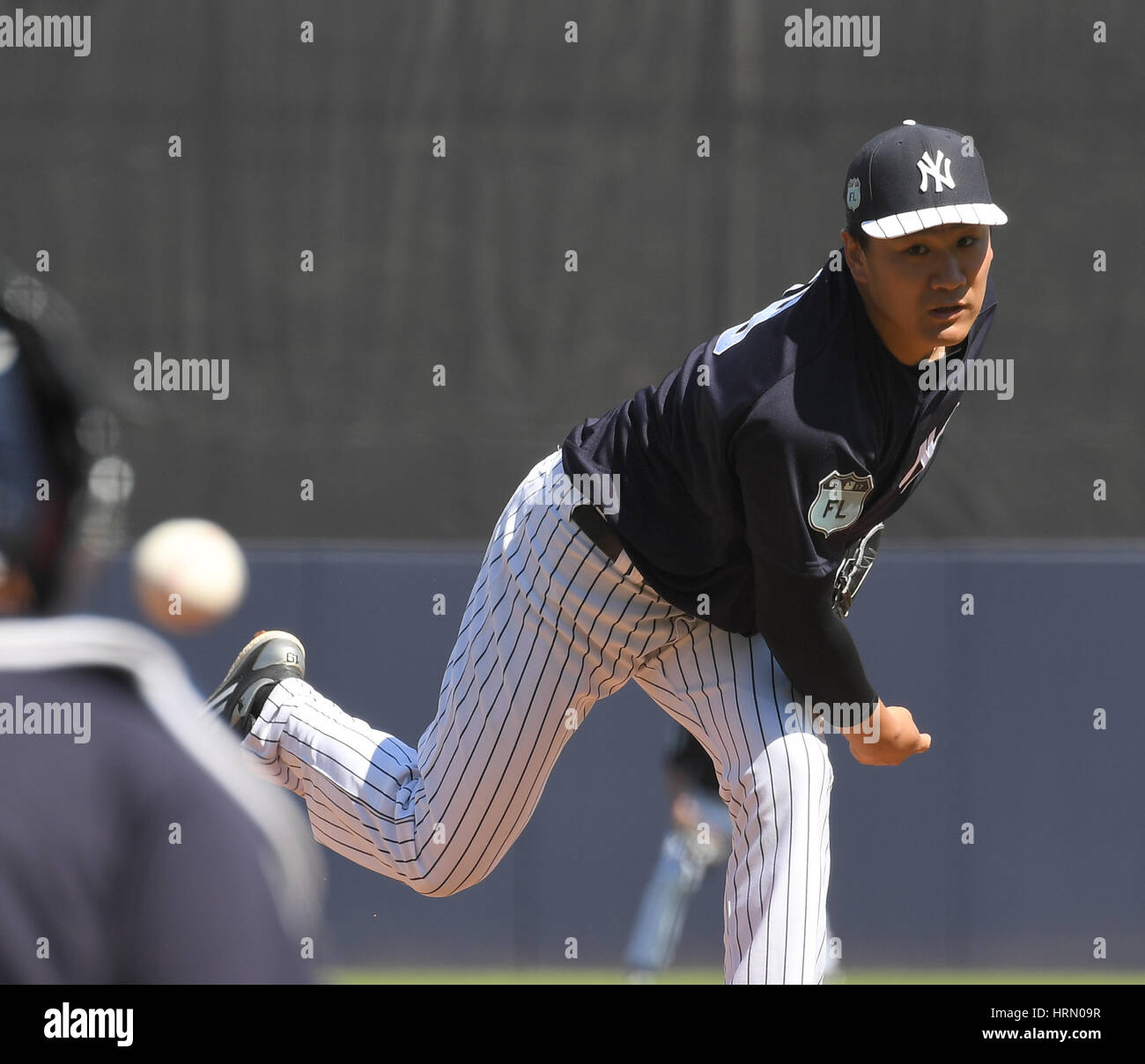 Tampa, Florida, USA. 28th Feb, 2017. Masahiro Tanaka (Yankees) MLB ...