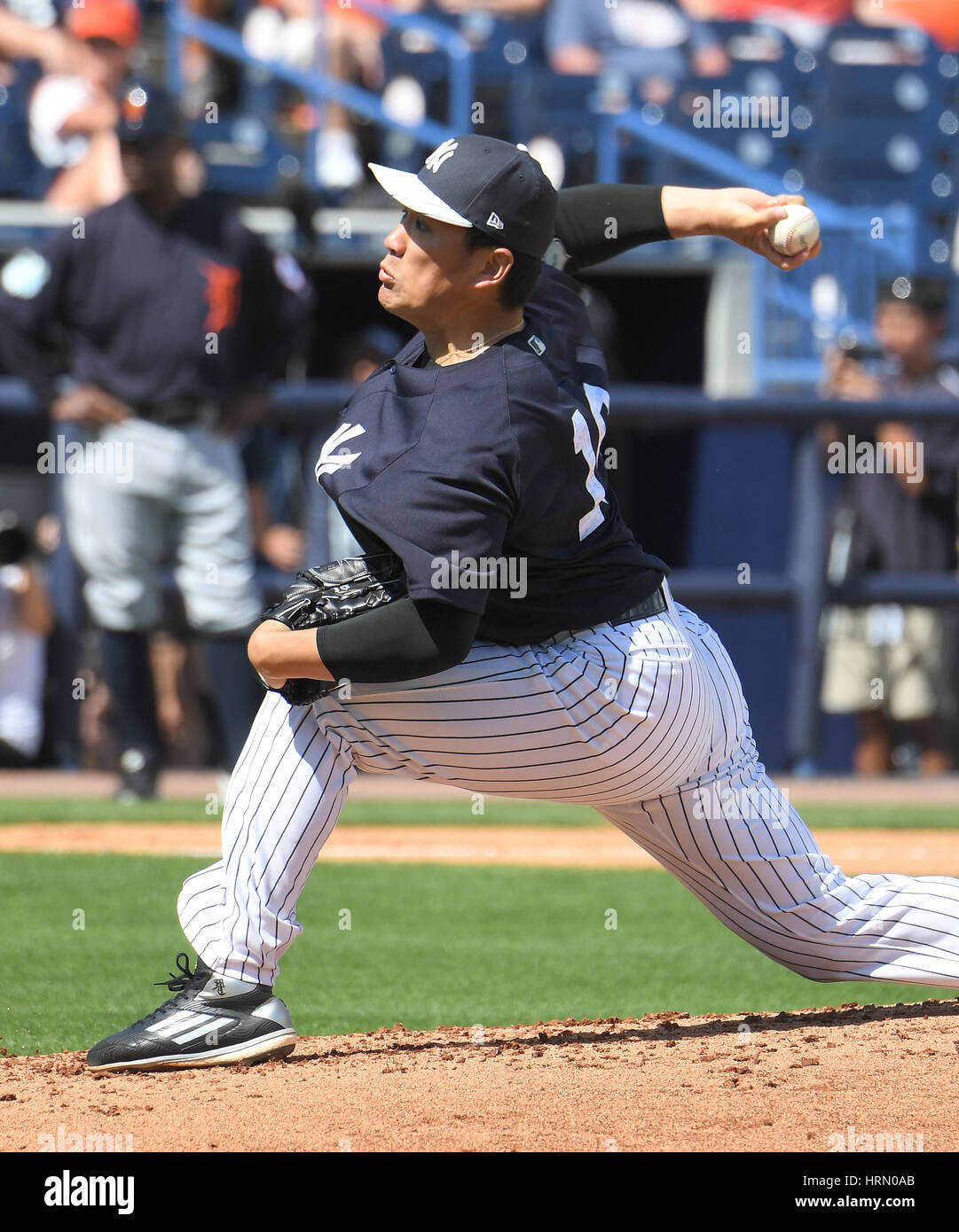 Tampa, Florida, USA. 28th Feb, 2017. Masahiro Tanaka (Yankees) MLB ...