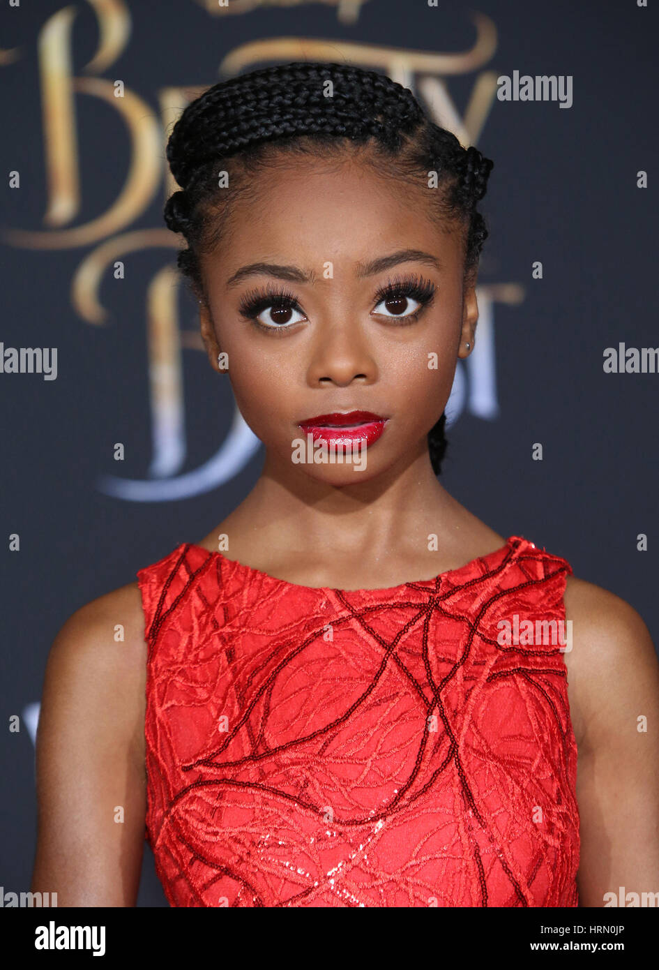 Hollywood, Ca. 02nd Mar, 2017. Skai Jackson, At The Premiere Of Disney ...
