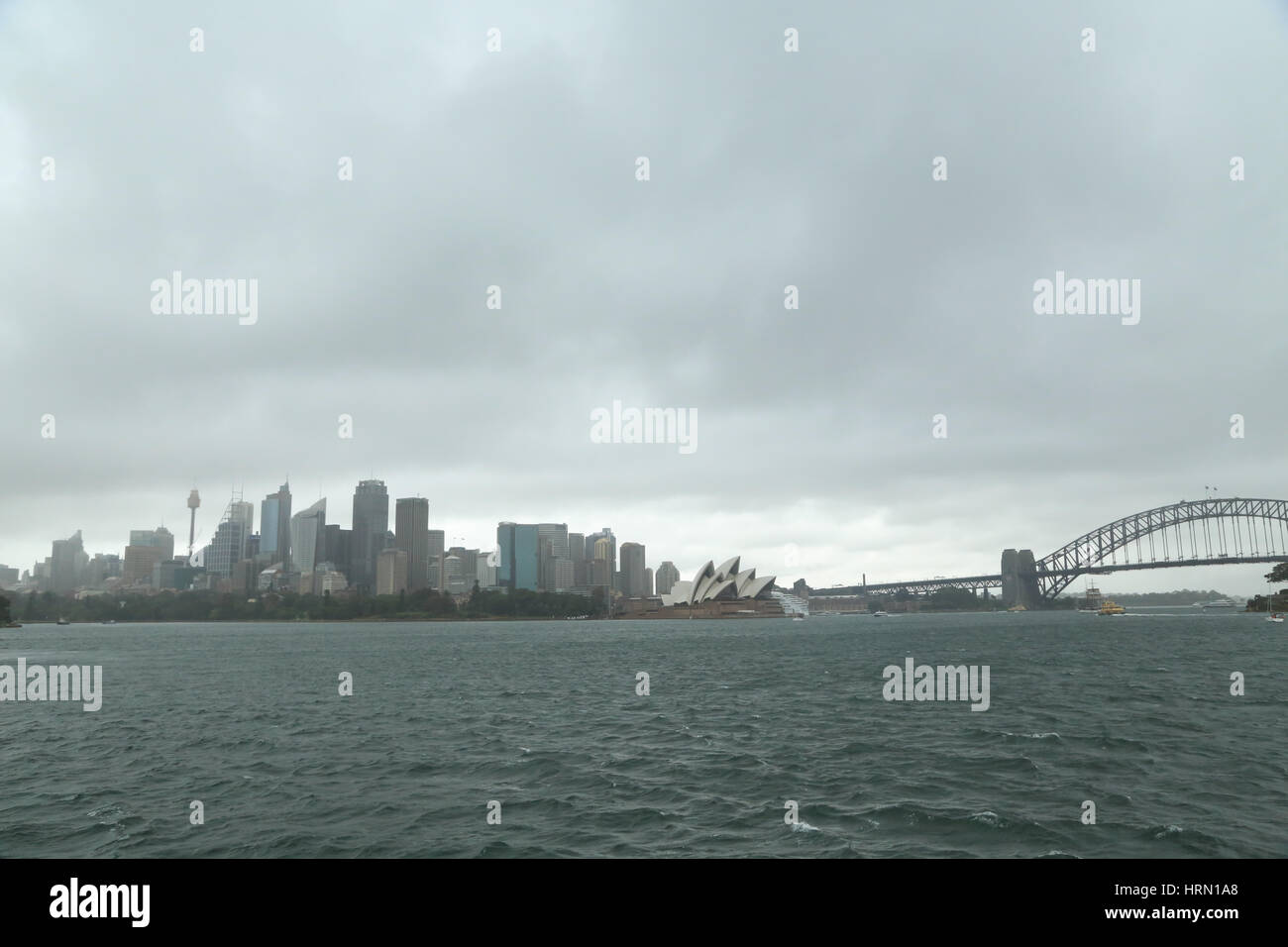 Sydney opera house in rain hi-res stock photography and images - Alamy