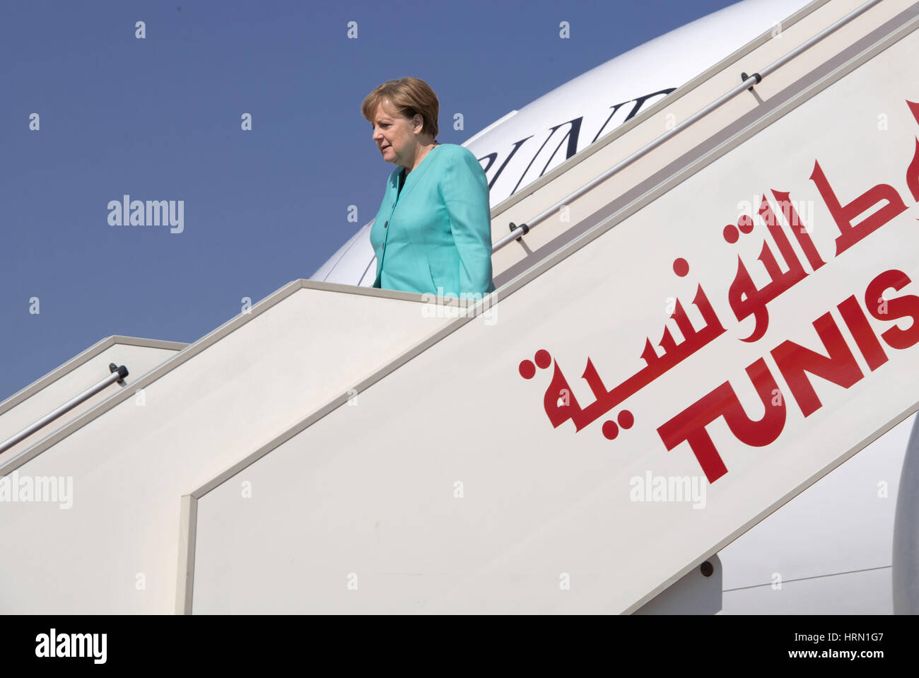 Angela merkel plane hi-res stock photography and images - Alamy