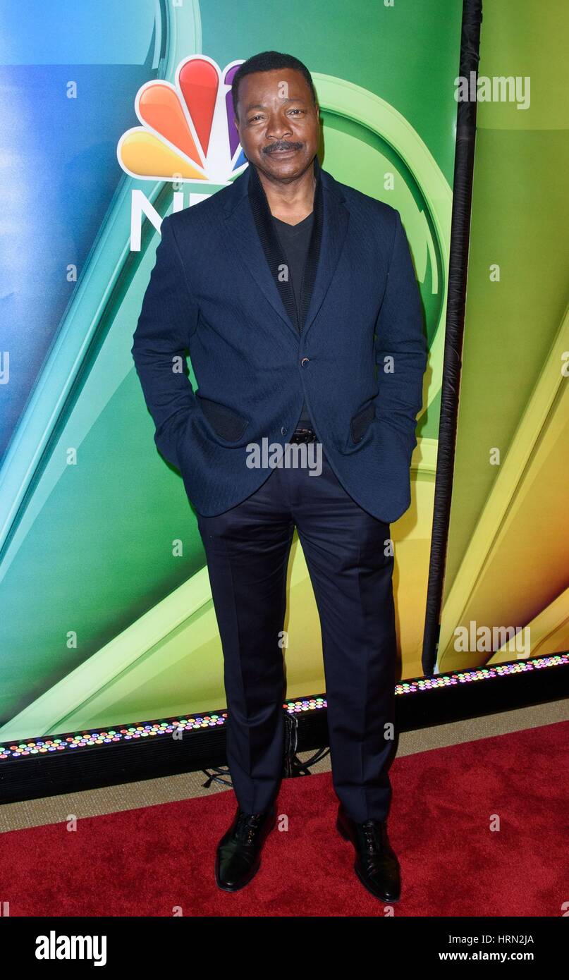 New York, NY, USA. 2nd Mar, 2017. Carl Weathers at arrivals for NBC mid ...