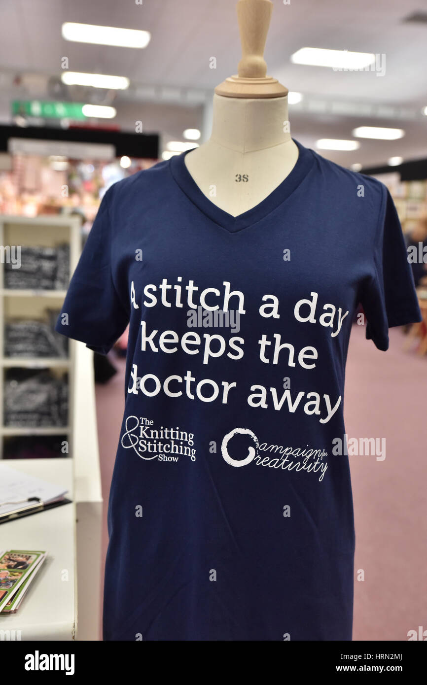 Olympia, London, UK. 3rd Mar, 2017. The Spring Knitting & Stitching ...