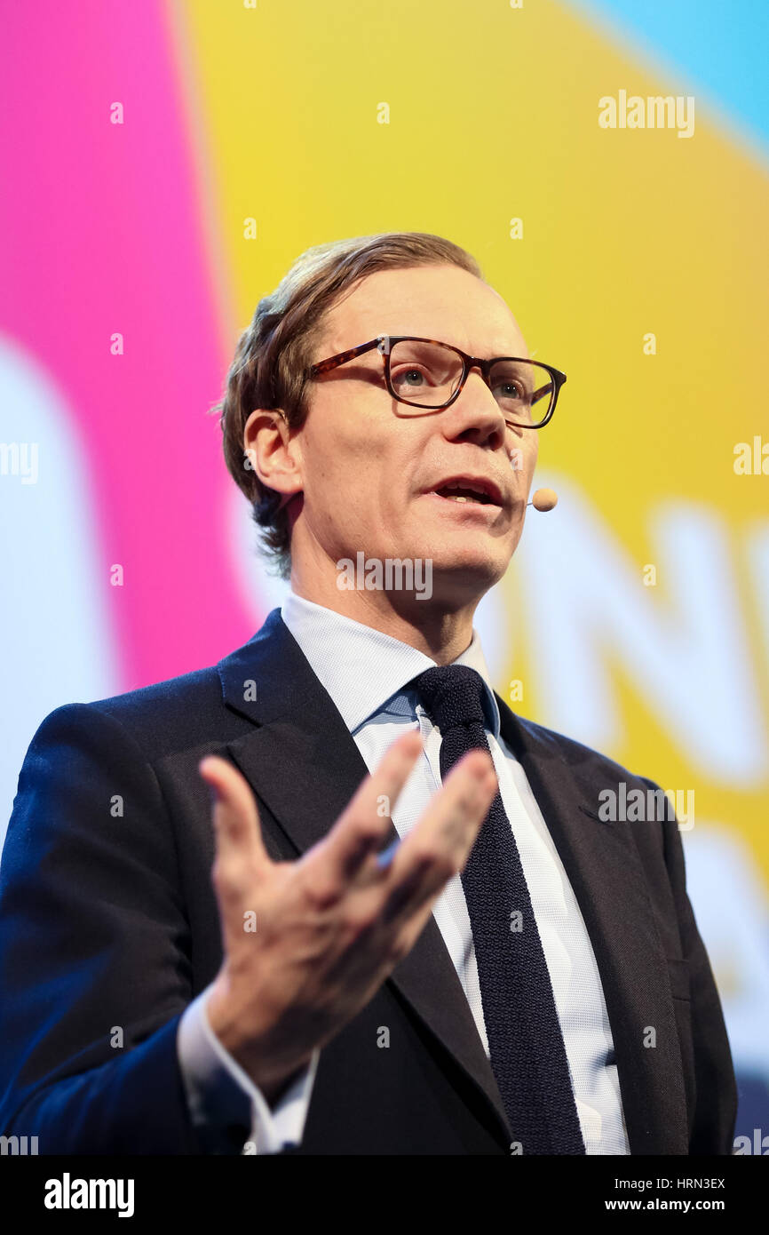 Hamburg, Germany. 3rd Mar, 2017. Data expert Alexander Nix, CEO of ...