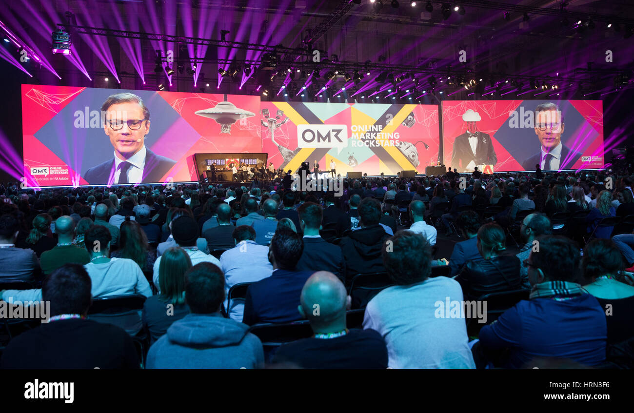 Hamburg, Germany. 3rd Mar, 2017. Data expert Alexander Nix, CEO of ...