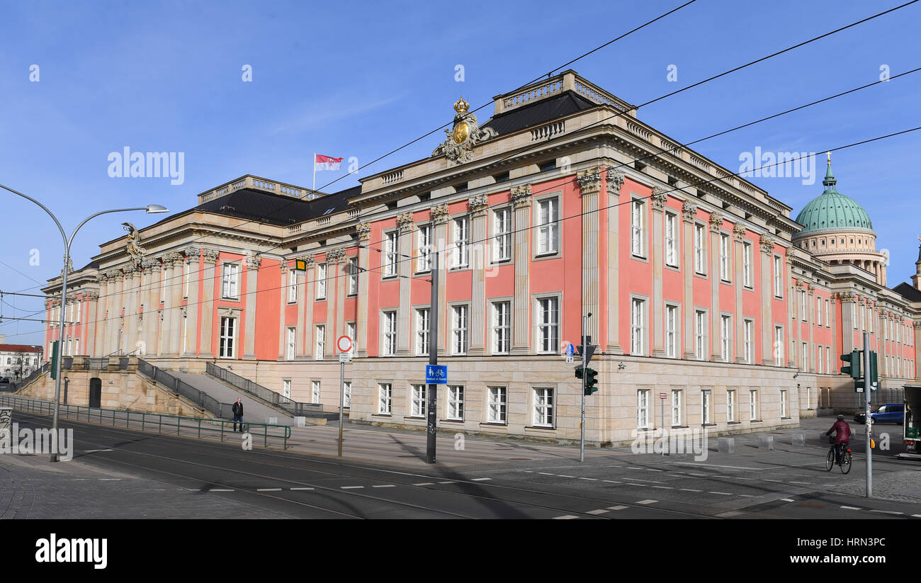 Potsdam, Germany. 3rd Mar, 2017. The Potsdam City Palace, residence of ...