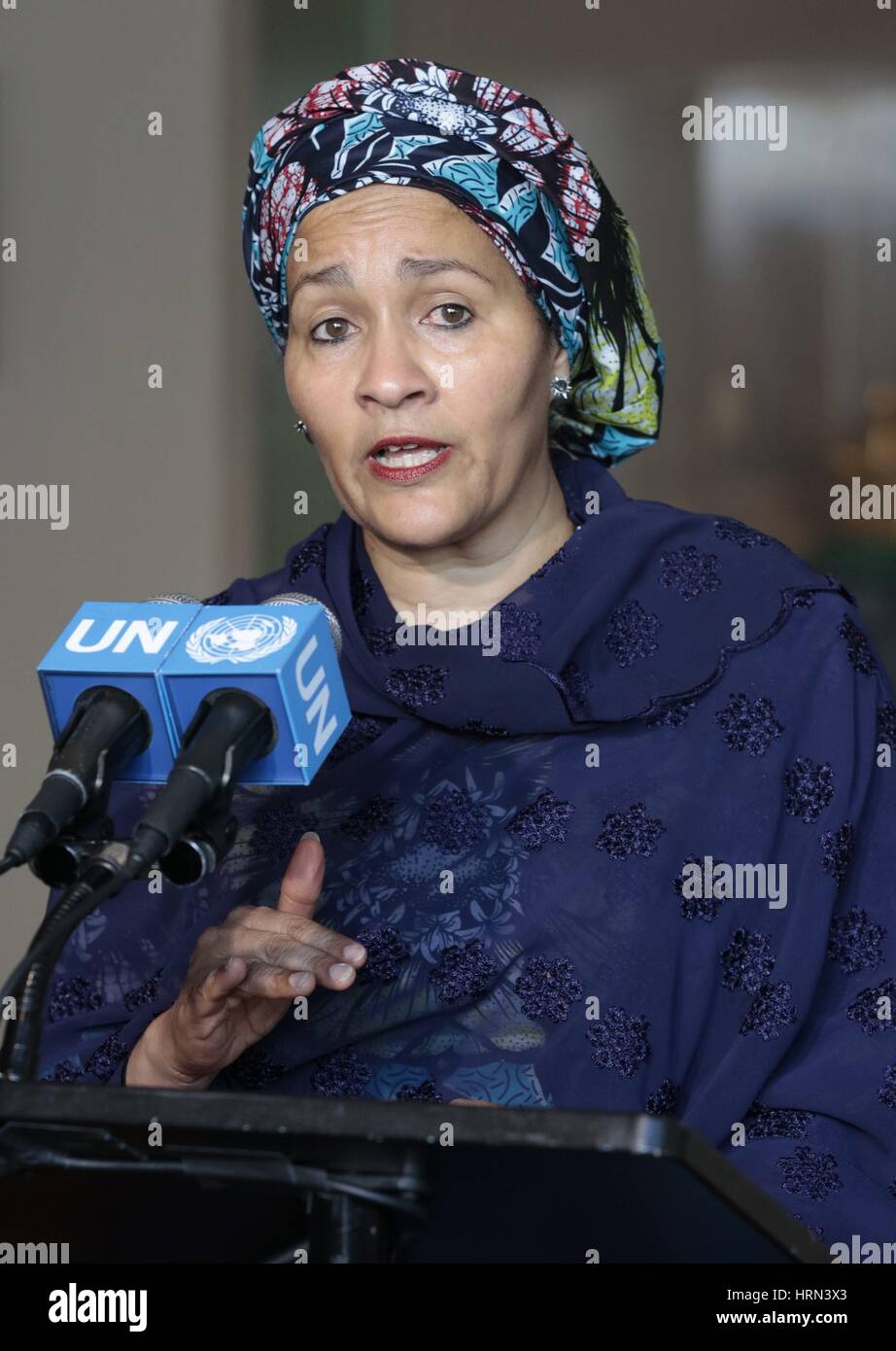 United Nations, New York, USA, 28 February 2017 - Press conference by ...