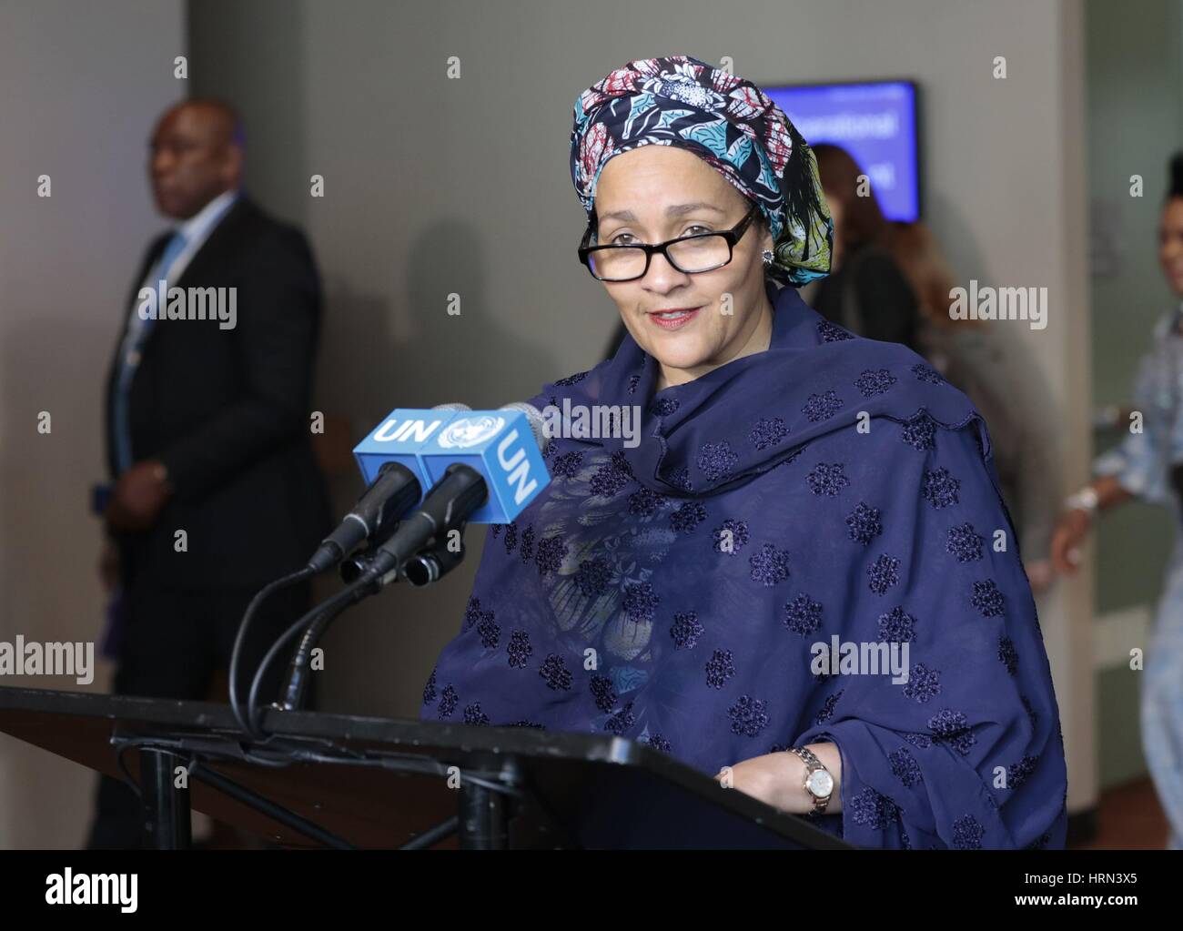 United Nations, New York, USA, 28 February 2017 - Press conference by ...
