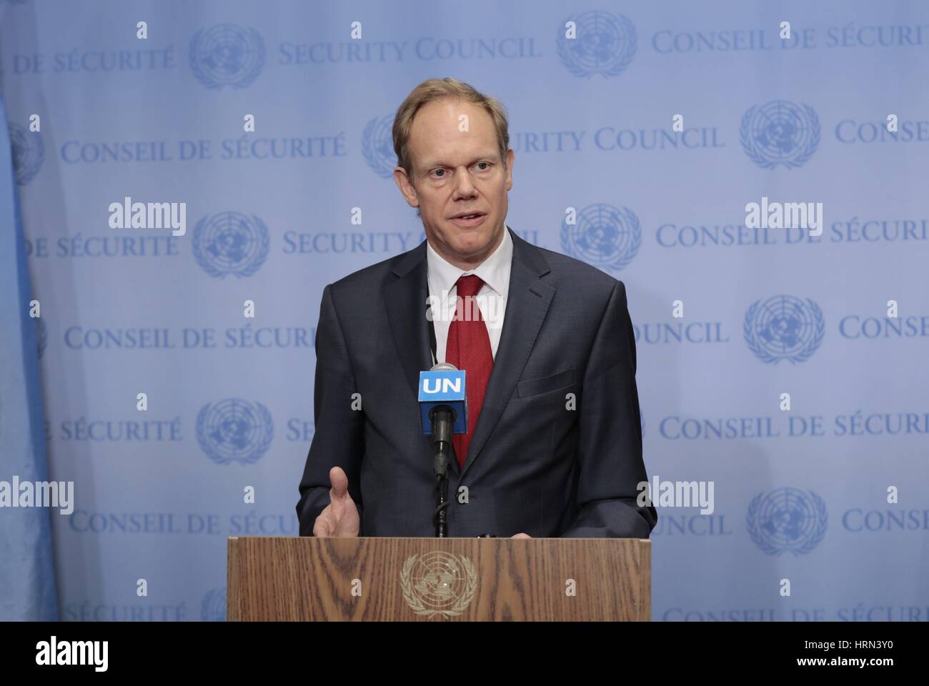 United Nations, New York, USA, 28 February 2017 - Ambassador Matthew ...