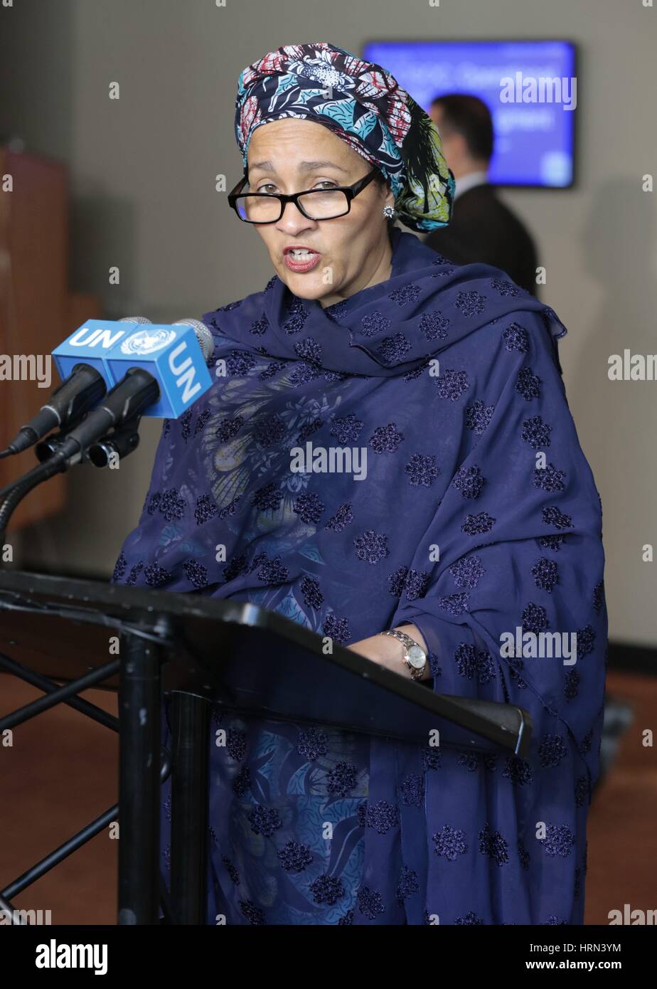 United Nations, New York, USA, 28 February 2017 - Press conference by ...