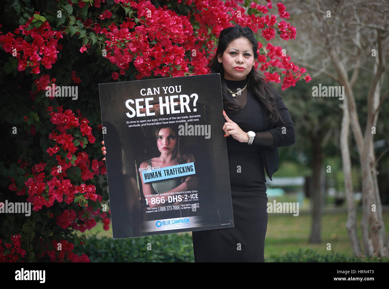 Florida, USA. 3rd Mar, 2017. Rosa Castillo in Dreher Park in West Palm ...