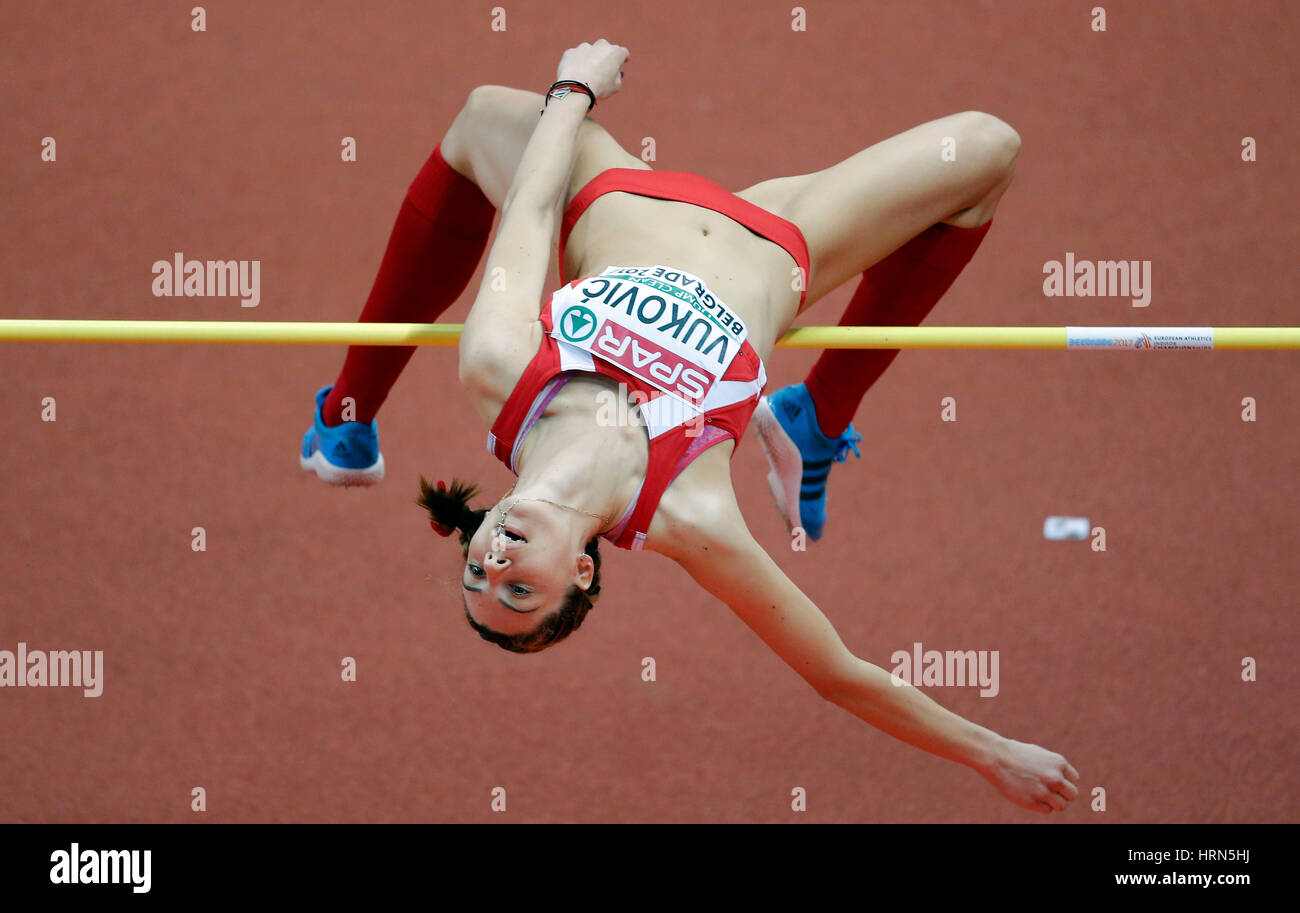Marija vukovic high jump hi-res stock photography and images - Alamy