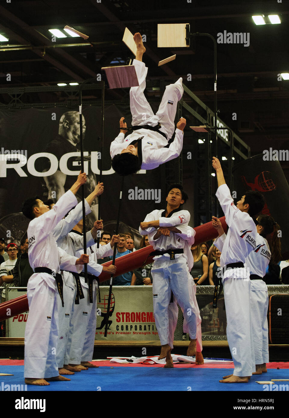 Columbus, Ohio, USA. March 3, 2017: The Kukkiwon Taekwondo ...