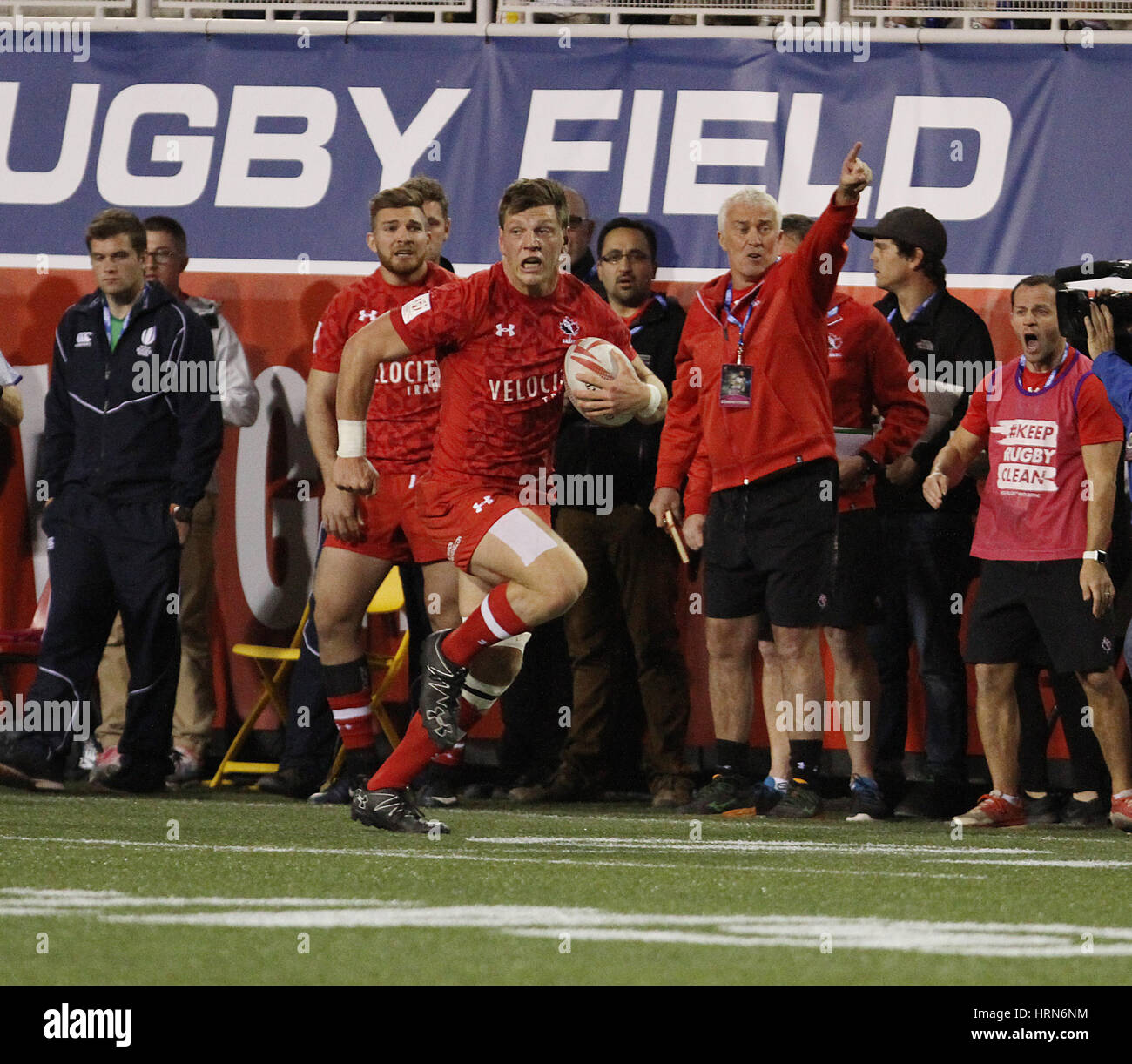 Las Vegas, Nevada, USA. 3rd Mar, 2017. Canadian Rugby player John ...