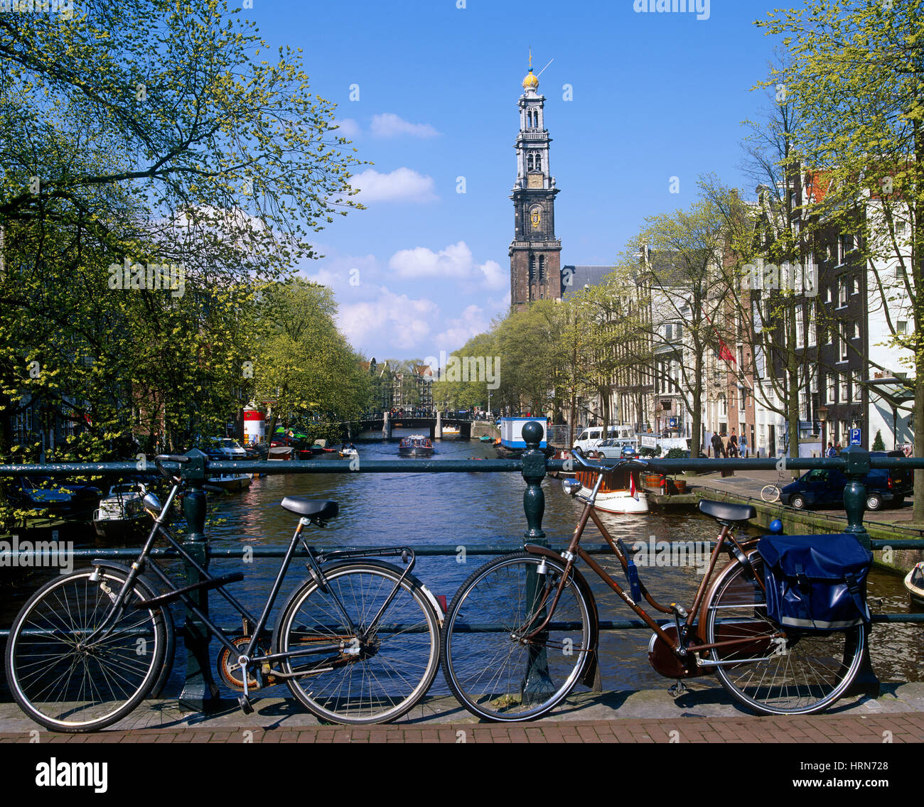 Westerkerk on the prinsengracht hi-res stock photography and images - Alamy