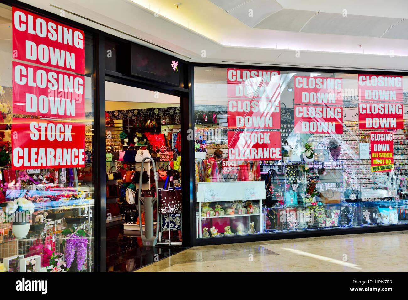 Shop closing down, store clearance, UK Stock Photo - Alamy