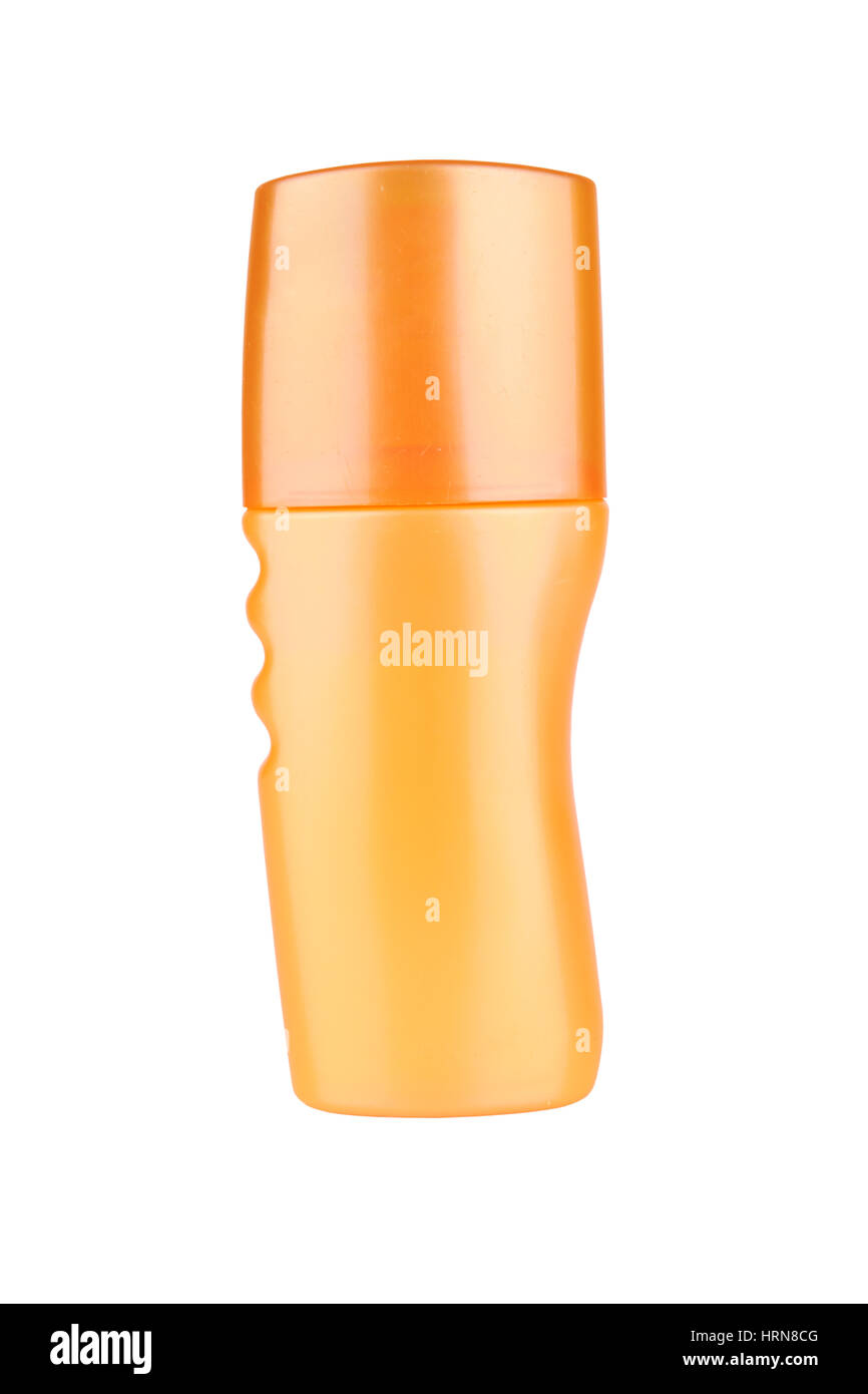 Yellow container isolated on white background Stock Photo - Alamy