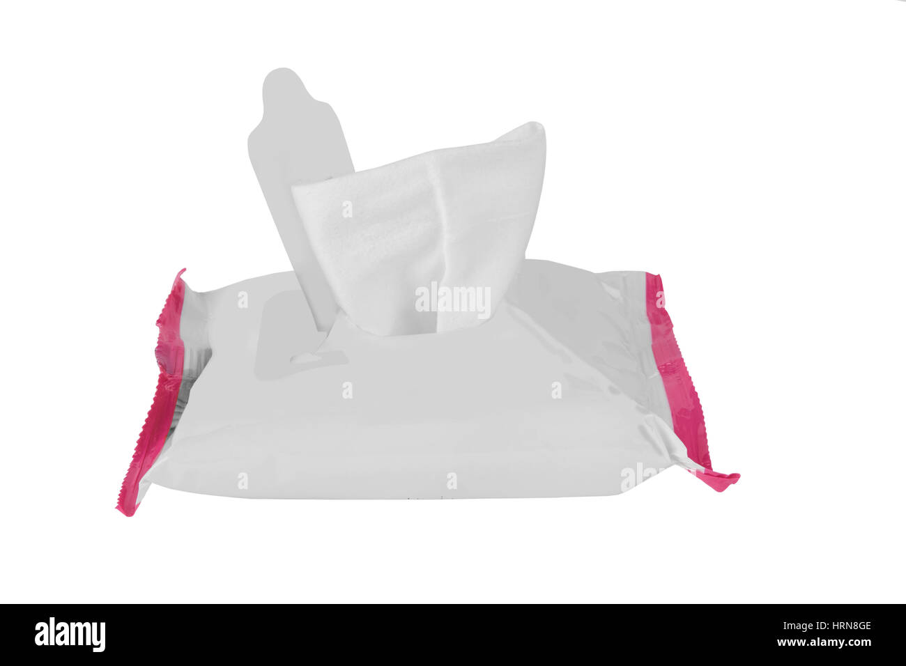 Tissue box isolated on a white background Stock Photo - Alamy