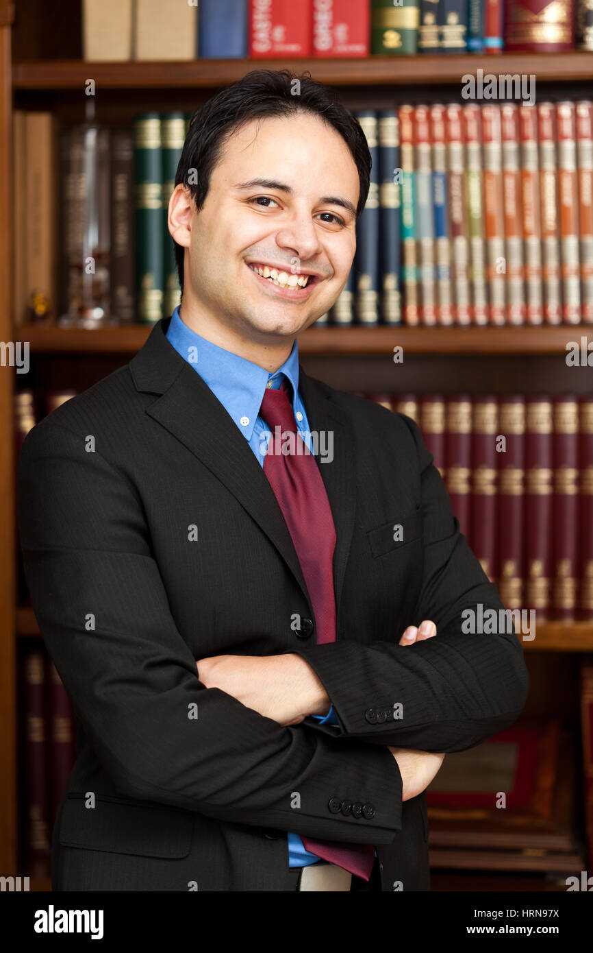 Smiling lawyer portrait in studio hi-res stock photography and images ...