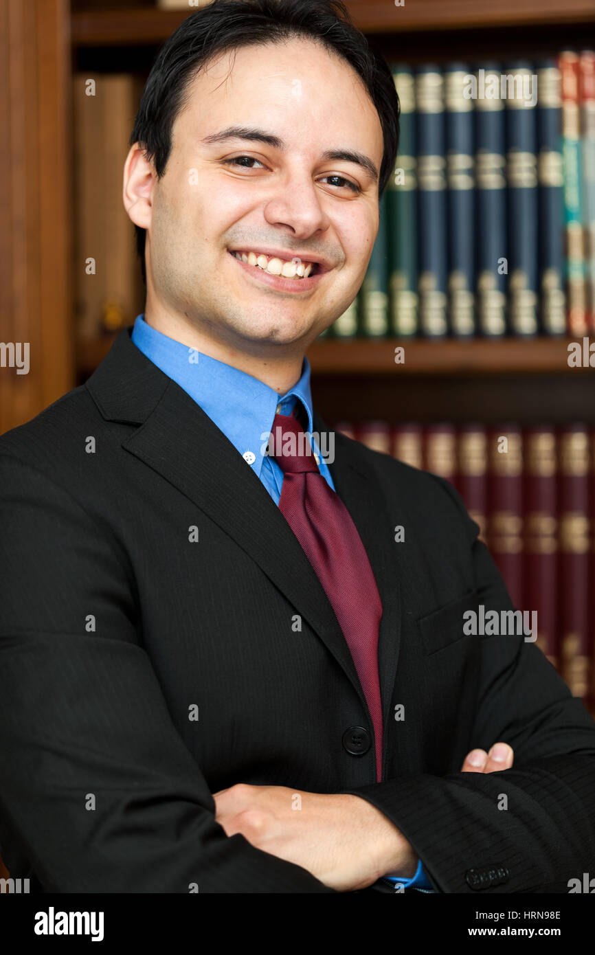 Successful lawyer portrait Stock Photo - Alamy