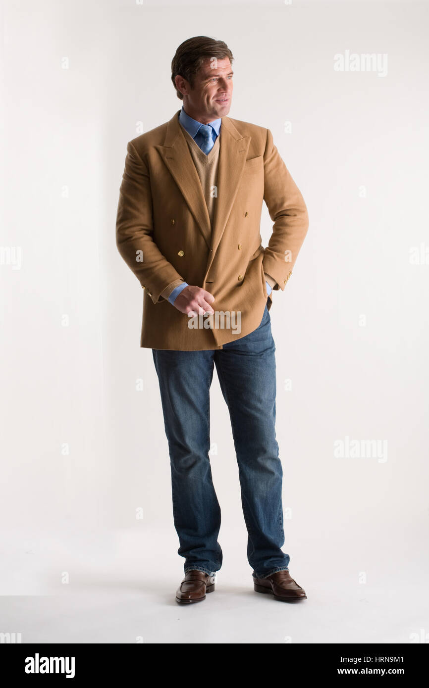 smartly dressed caucasian male Stock Photo - Alamy