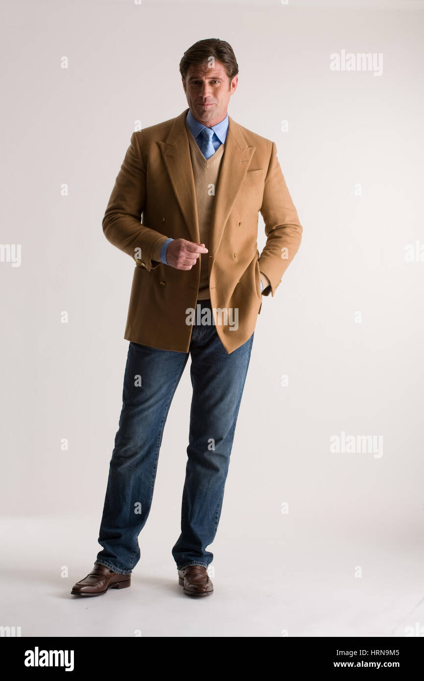 smartly dressed caucasian male Stock Photo - Alamy