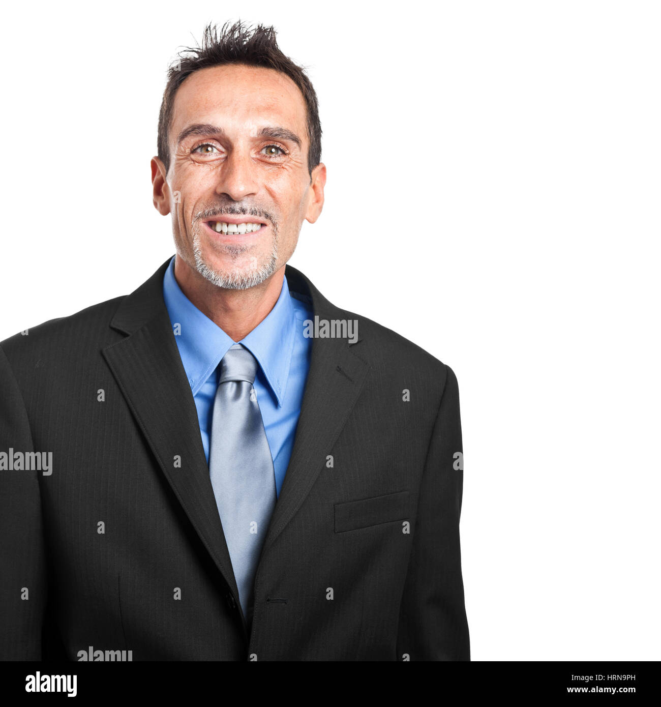 Portrait of a friendly businessman Stock Photo - Alamy