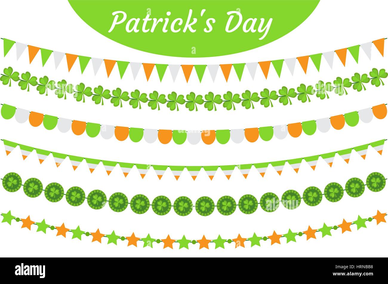 Saint patricks day clip art hi-res stock photography and images - Alamy