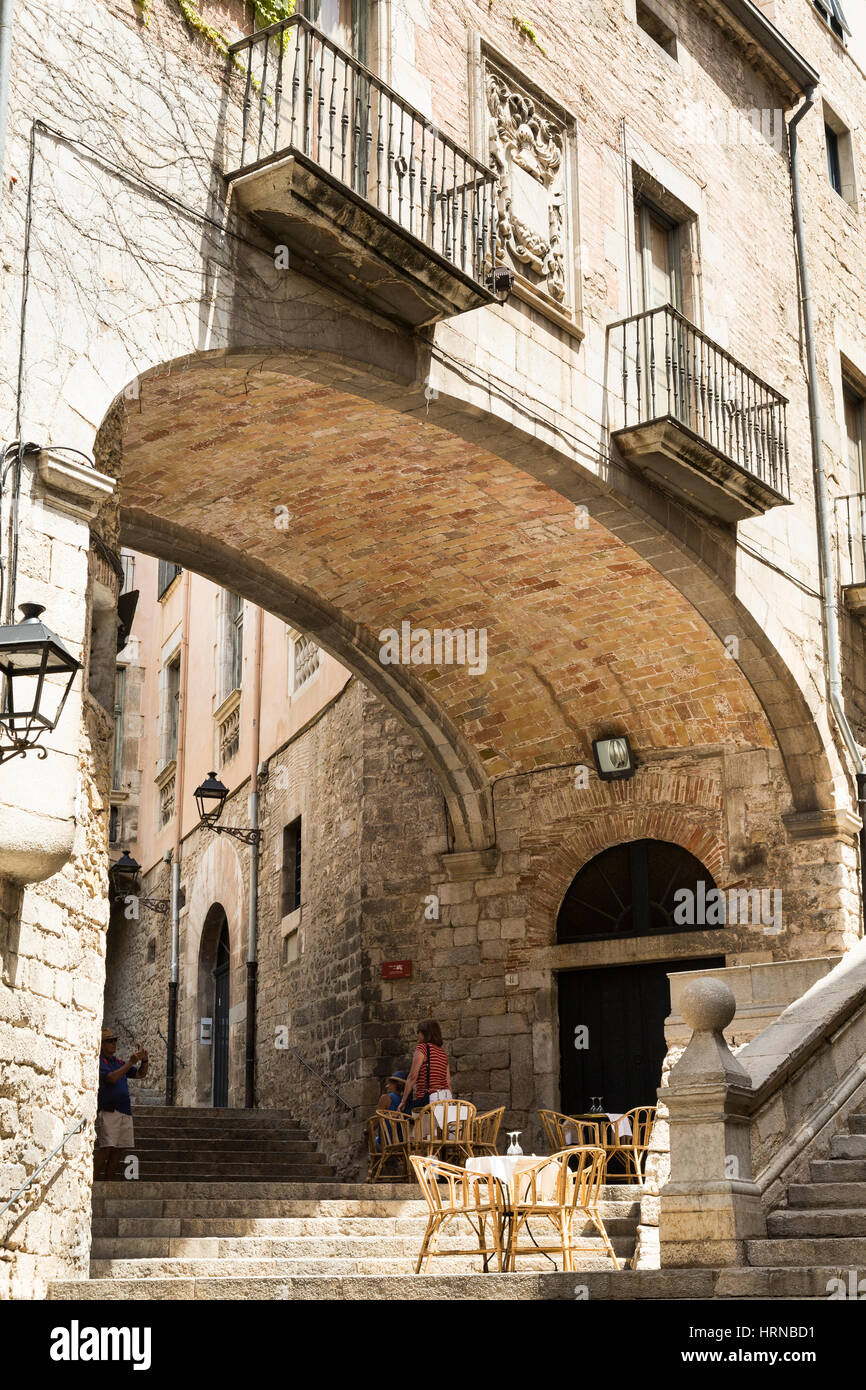 Girona city restaurant hi-res stock photography and images - Alamy