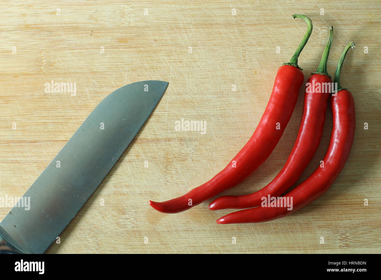 Chilli knife hi-res stock photography and images - Alamy