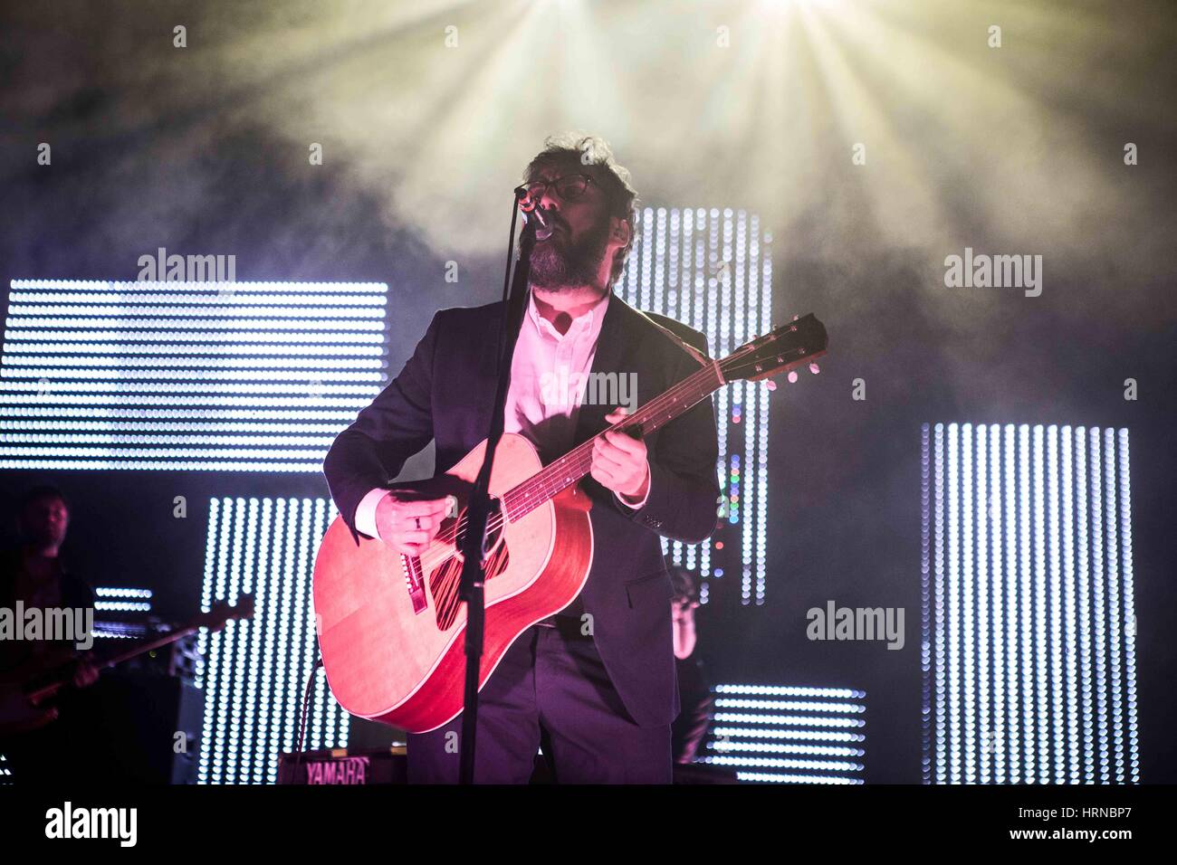 Milan, Italy. 02nd Mar, 2017. The Italian singer and song-writer Dario ...