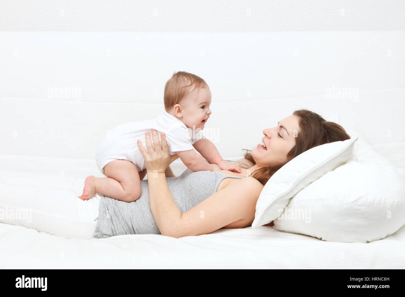 Mother with baby Stock Photo - Alamy