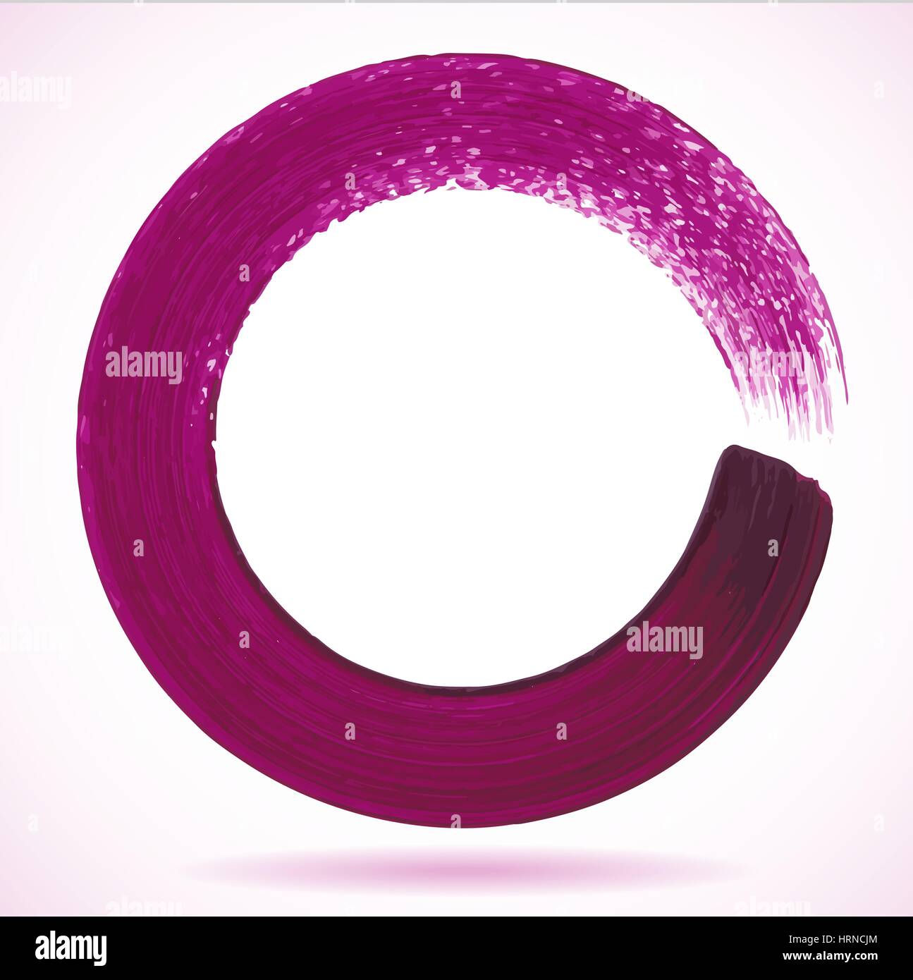 Violet paintbrush circle vector frame hi-res stock photography and ...