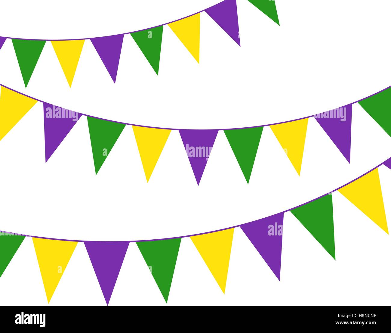 Mardi Gras party bunting Stock Vector Image & Art - Alamy