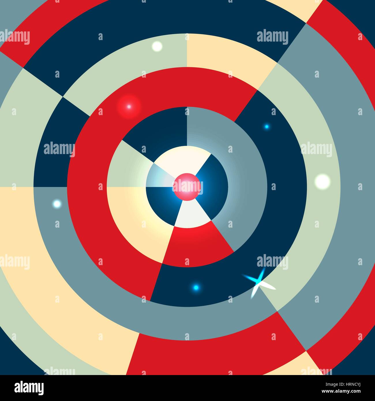 Circle abstract background Stock Vector Image & Art - Alamy