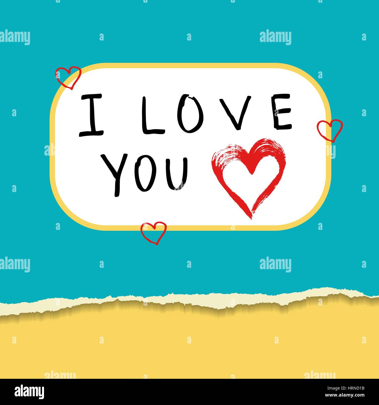 Rip red paper blue background Stock Vector Images - Alamy