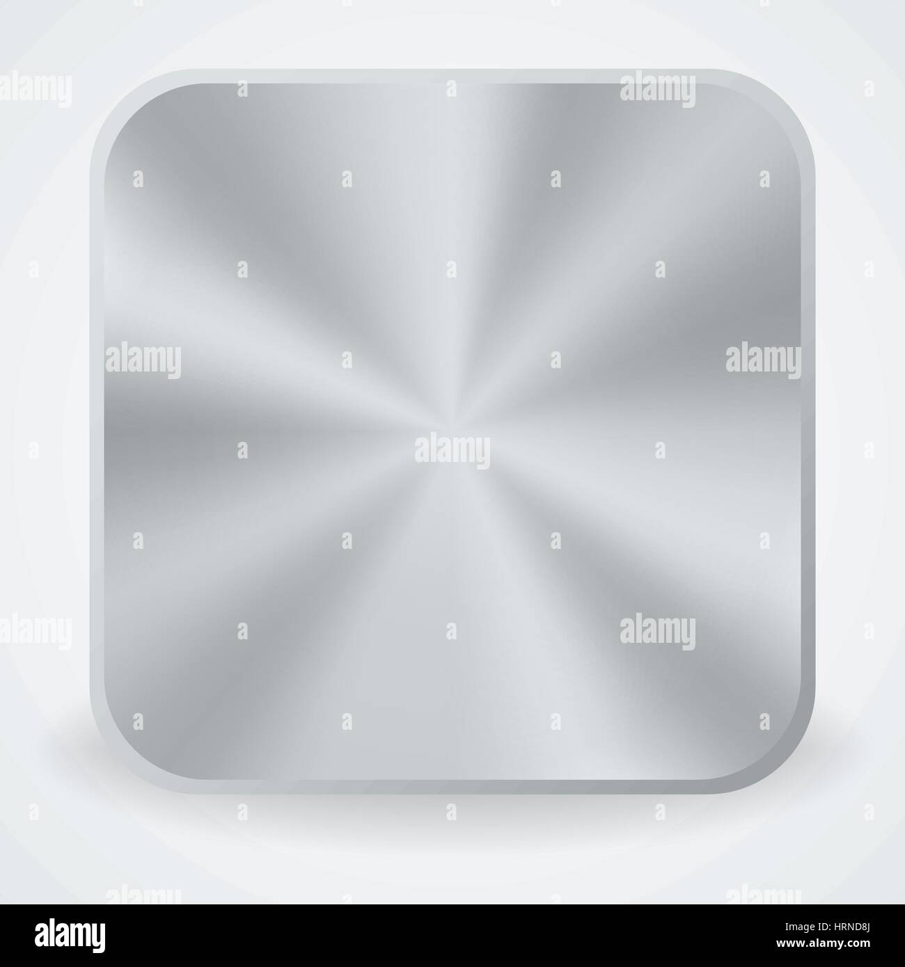 Metal button icon. Contains a gradient mesh Stock Vector Image & Art ...