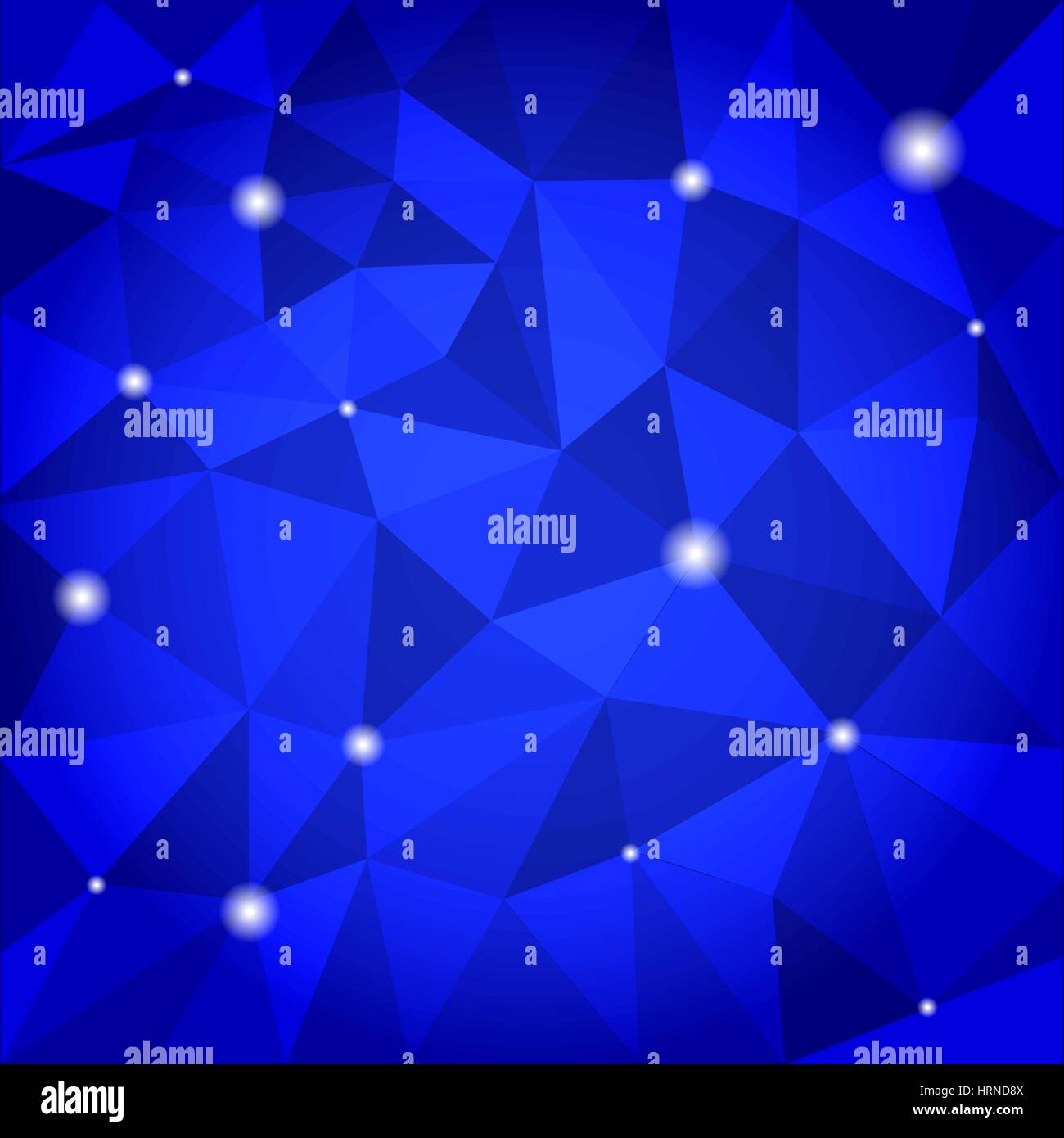 Blue abstract triangle background Stock Vector Image & Art - Alamy