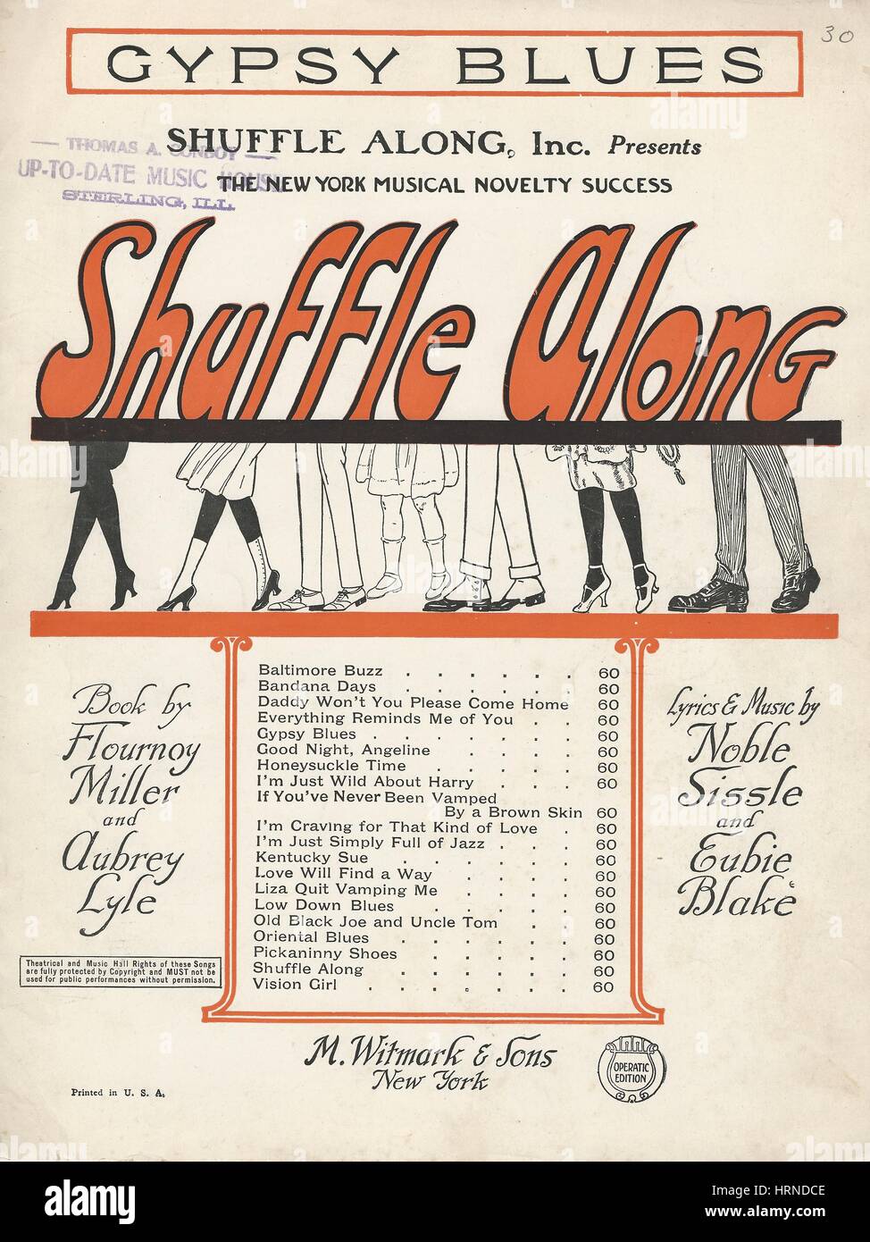 Shuffle along broadway hi-res stock photography and images - Alamy