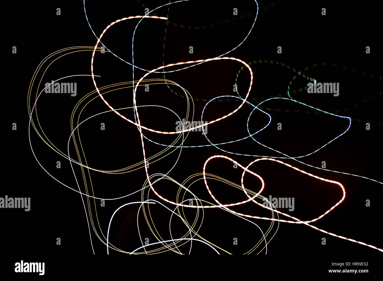 Abstract light painting Stock Photo - Alamy