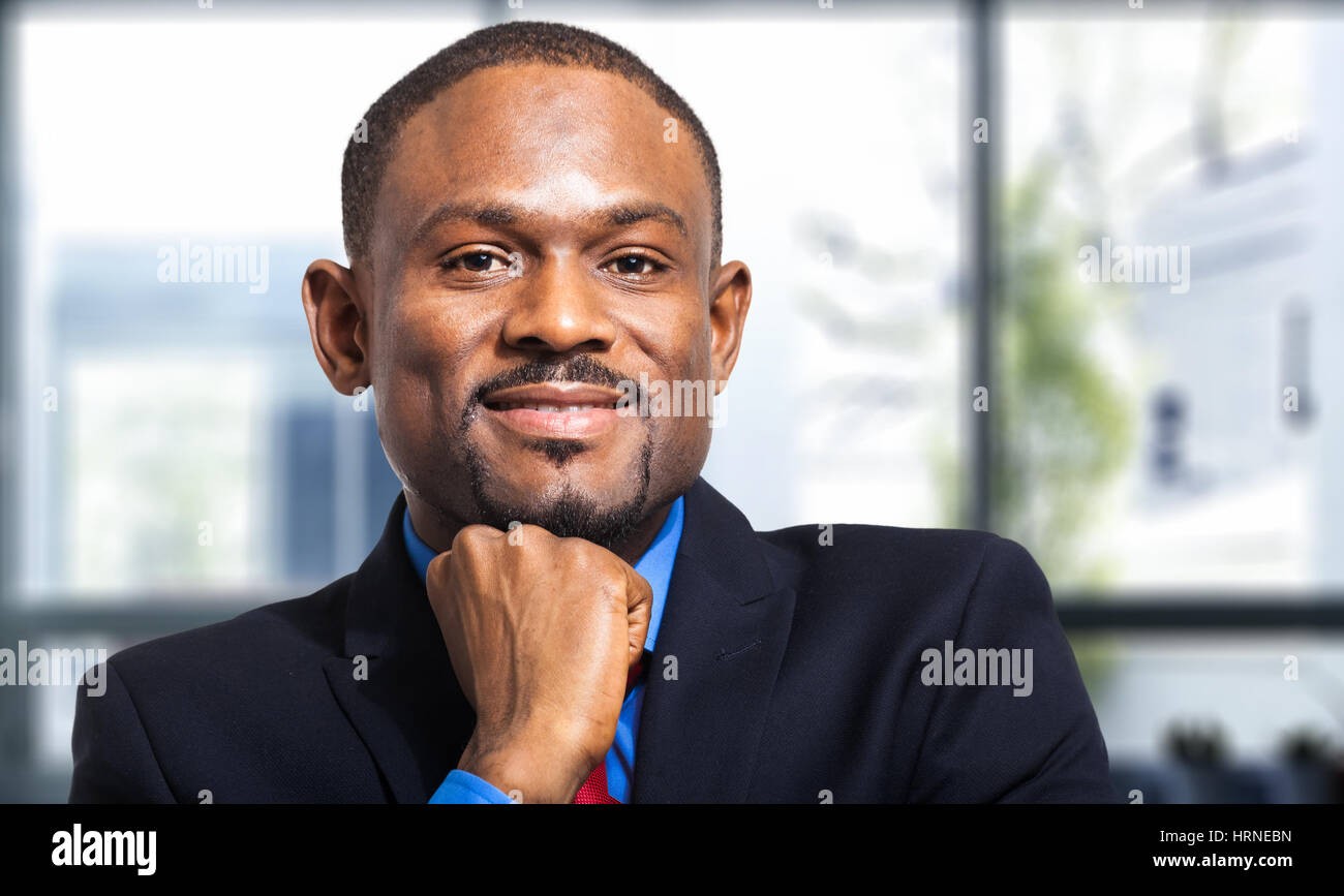 African business man hi-res stock photography and images - Alamy
