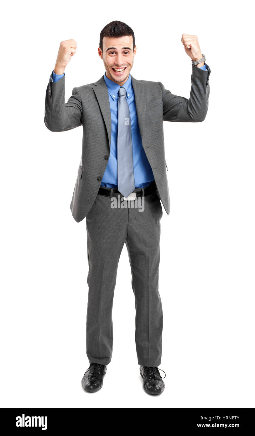 Hand raising victory Cut Out Stock Images & Pictures - Alamy