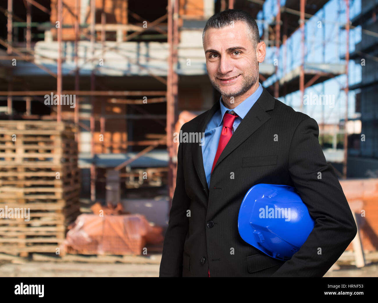 Portrait of an engineer at work Stock Photo - Alamy