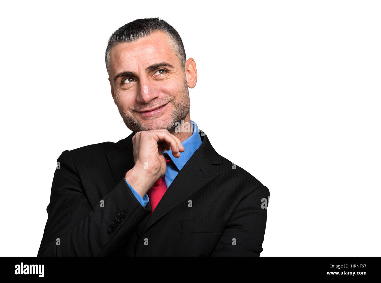 Thoughtful businessman portrait Stock Photo - Alamy Thoughtful businessman portrait Stock Photo - Alamy