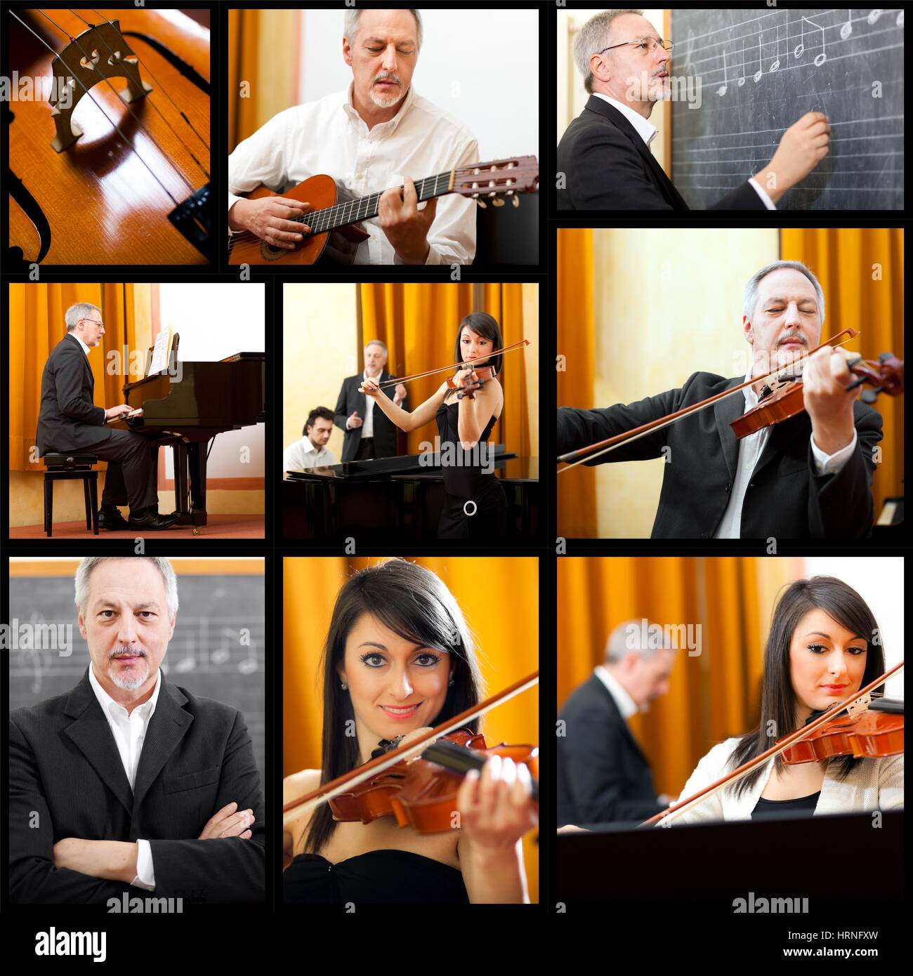 School chamber music hi-res stock photography and images - Alamy