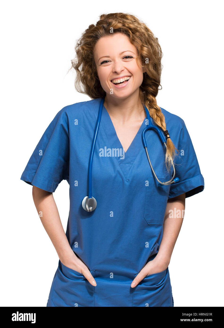 Young beautiful nurse Stock Photo - Alamy