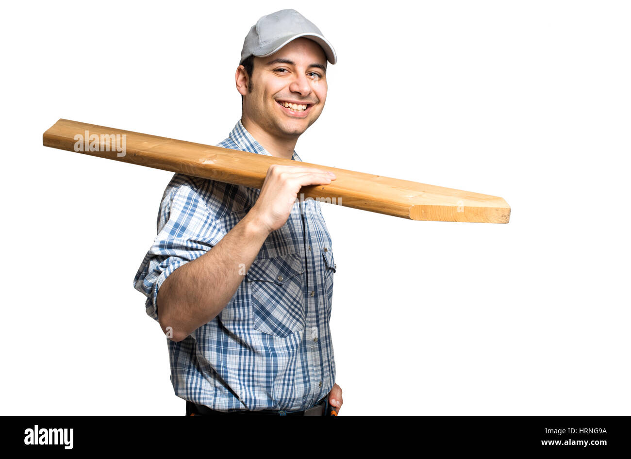 Mason smiling hi-res stock photography and images - Alamy