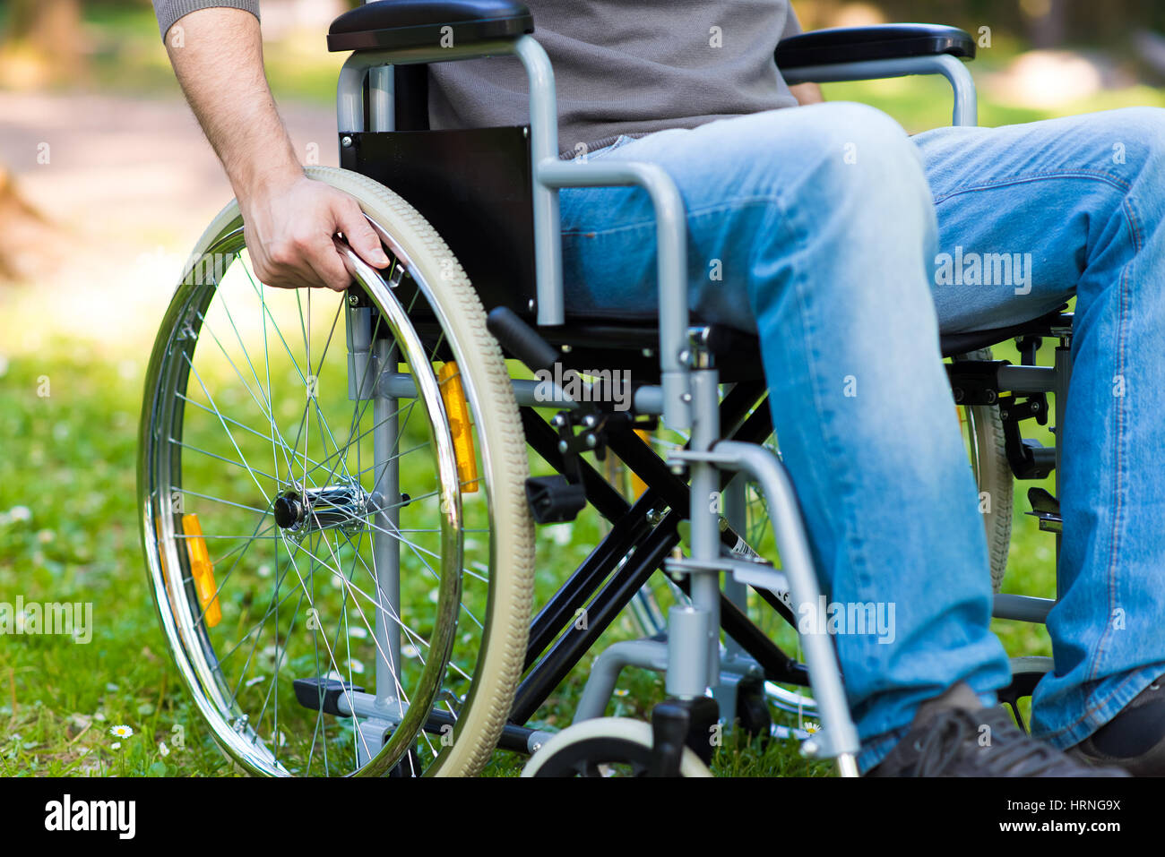 Paralyzed man hi-res stock photography and images - Alamy