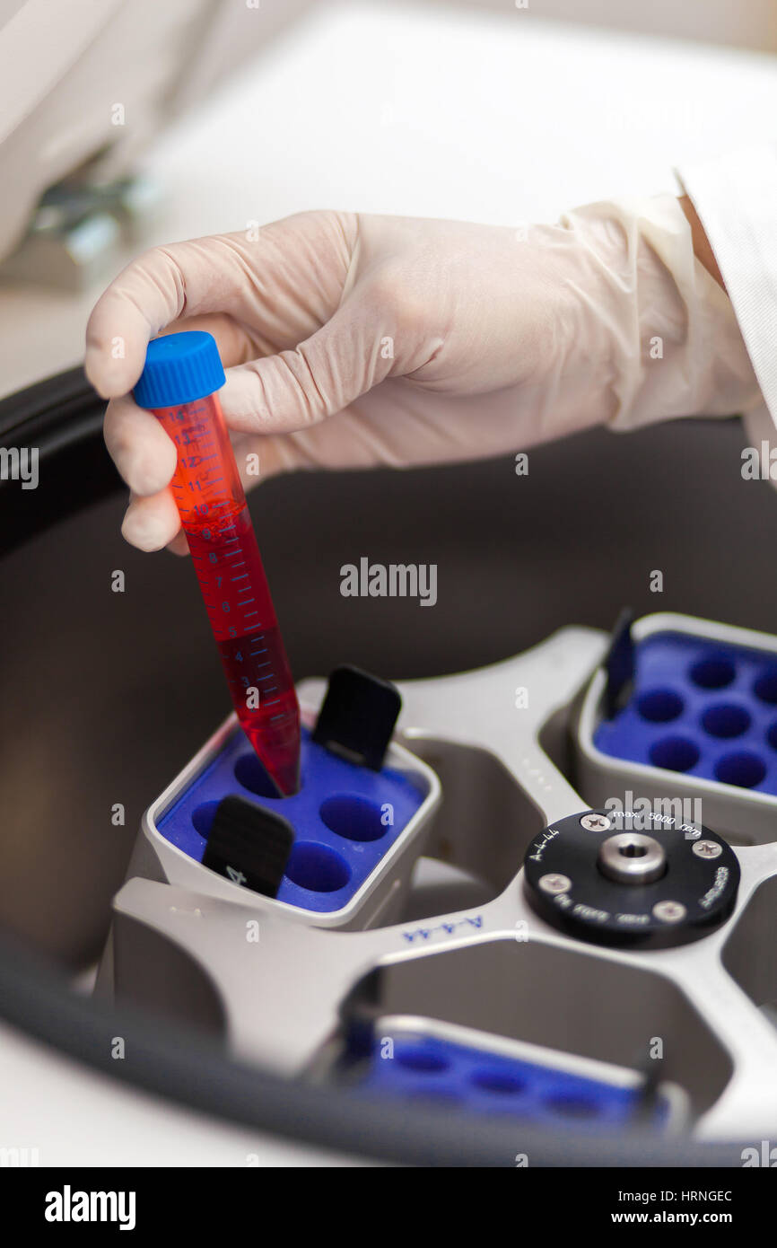 Centrifuge blood hi-res stock photography and images - Alamy