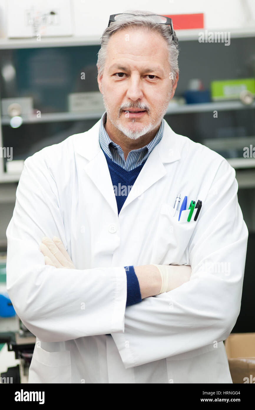 Male Scientist in a laboratory Stock Photo - Alamy